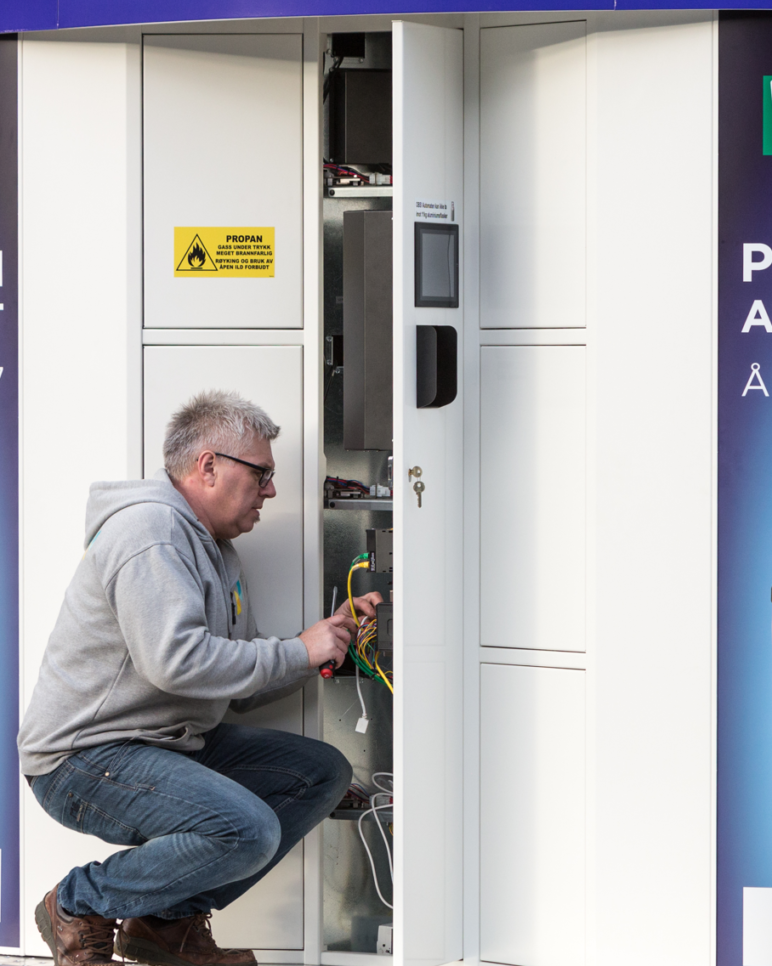 Propane Vending Machine